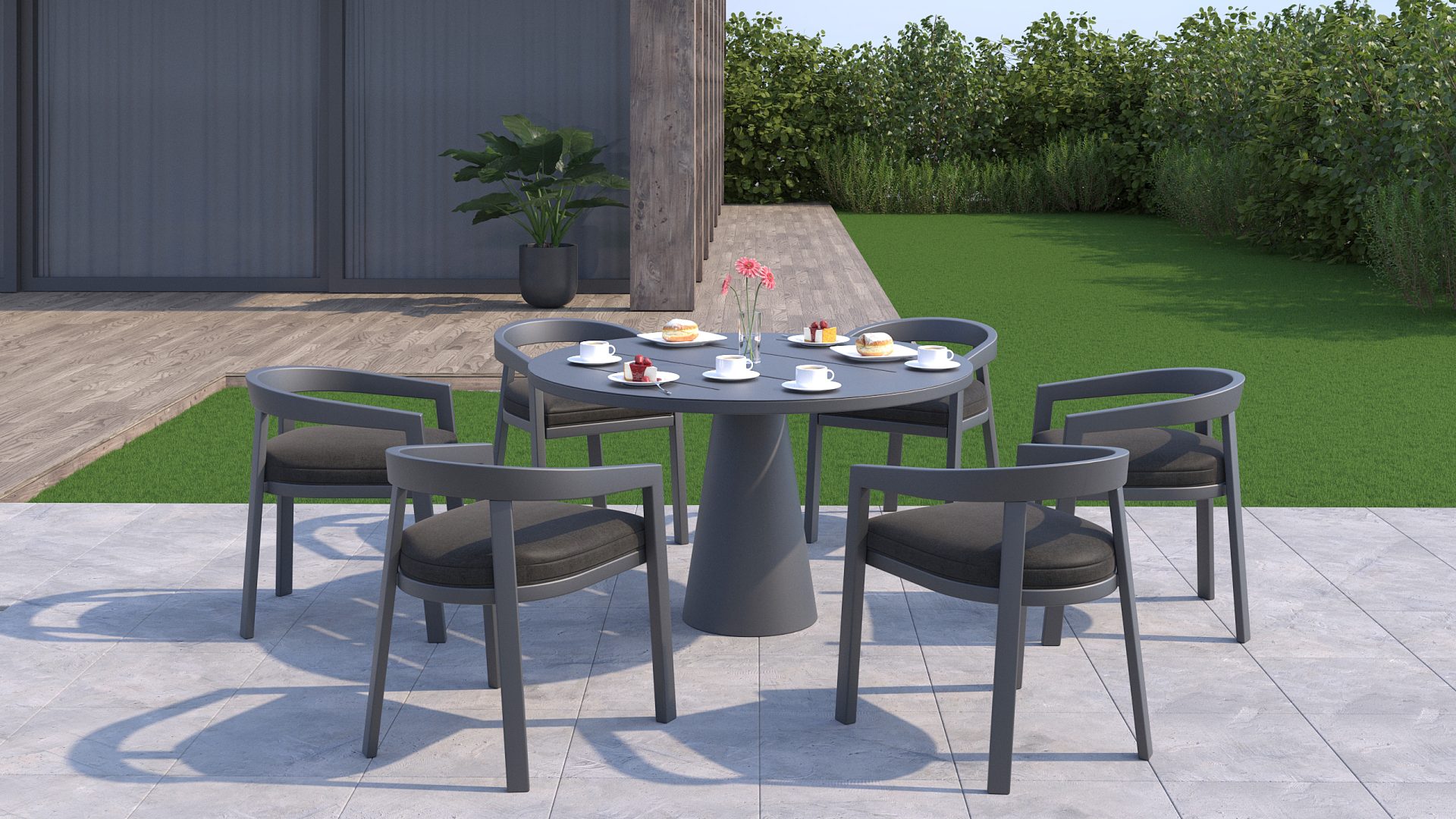 CALGARY ROUND TABLE - Outdoor Furniture Manufacturer