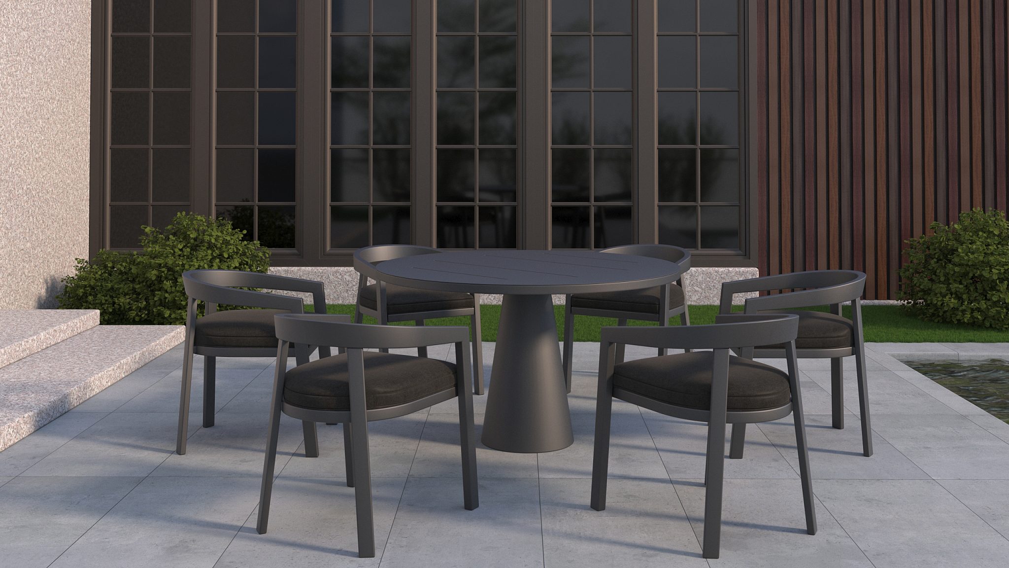 CALGARY ROUND TABLE - Outdoor Furniture Manufacturer