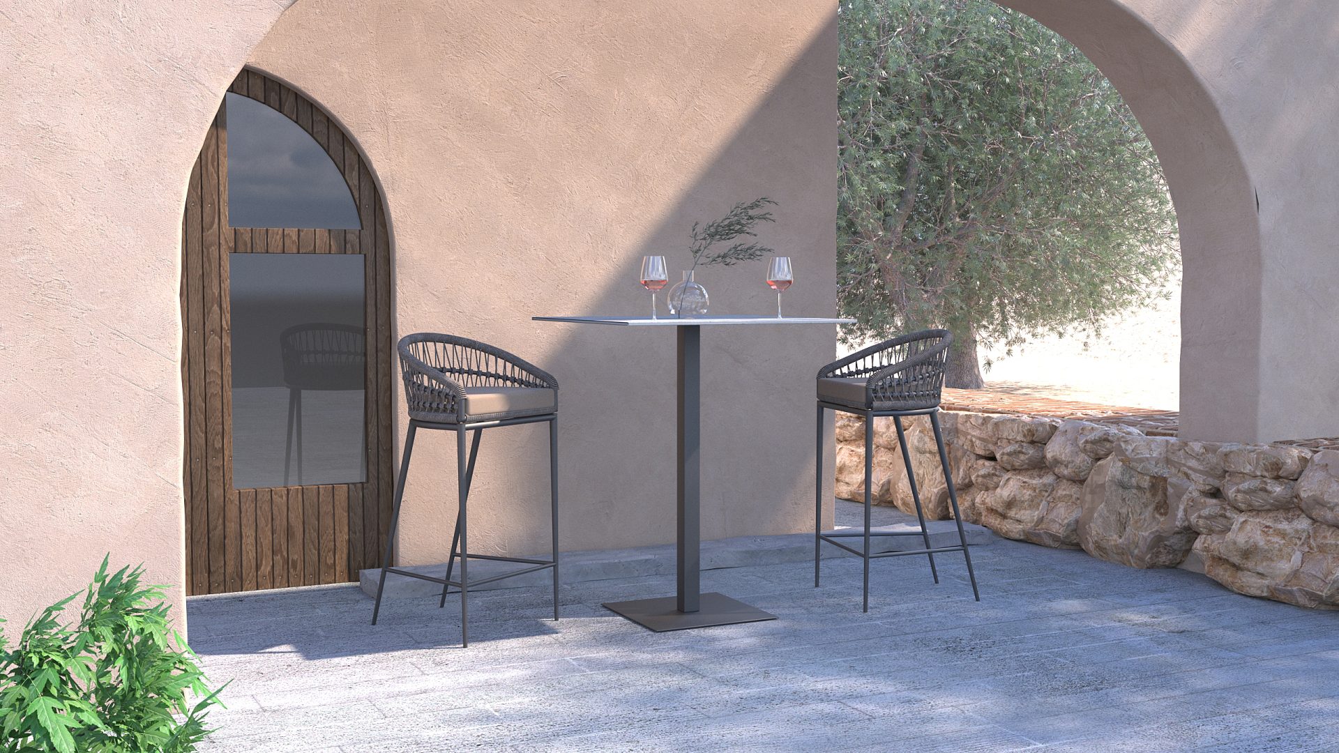 BRISTRO CERAMIC HIGH TABLE - Outdoor Furniture Manufacturer