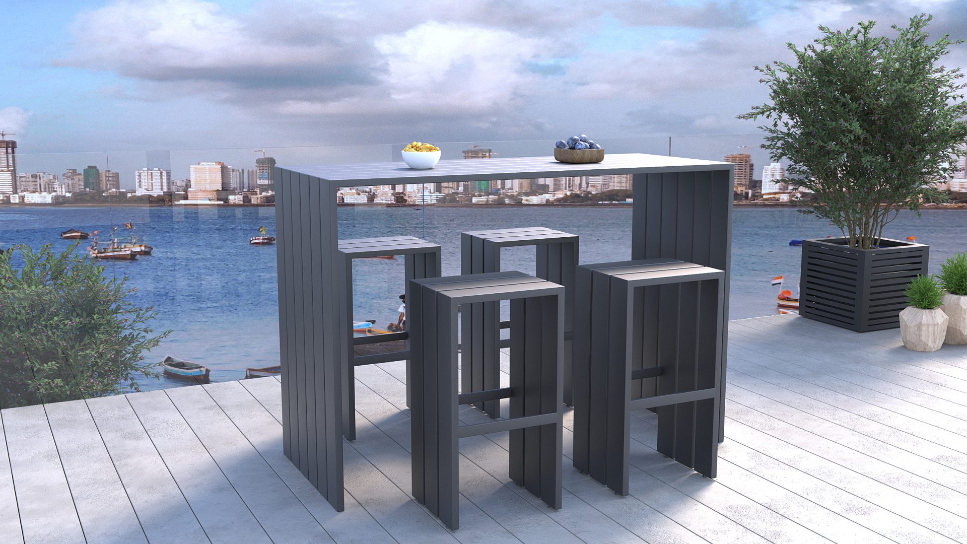 PACIFIC HIGH TABLE - Outdoor Furniture Manufacturer