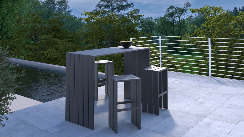 PACIFIC HIGH TABLE - Outdoor Furniture Manufacturer