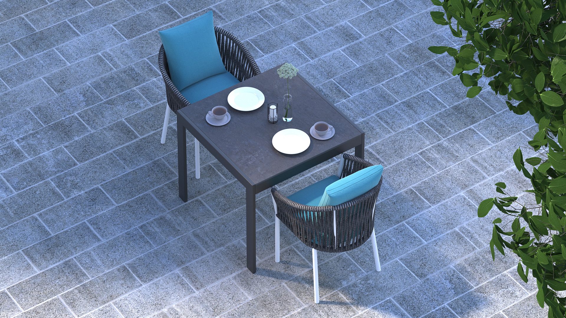 CALLA SQUARE TABLE - Outdoor Furniture Manufacturer