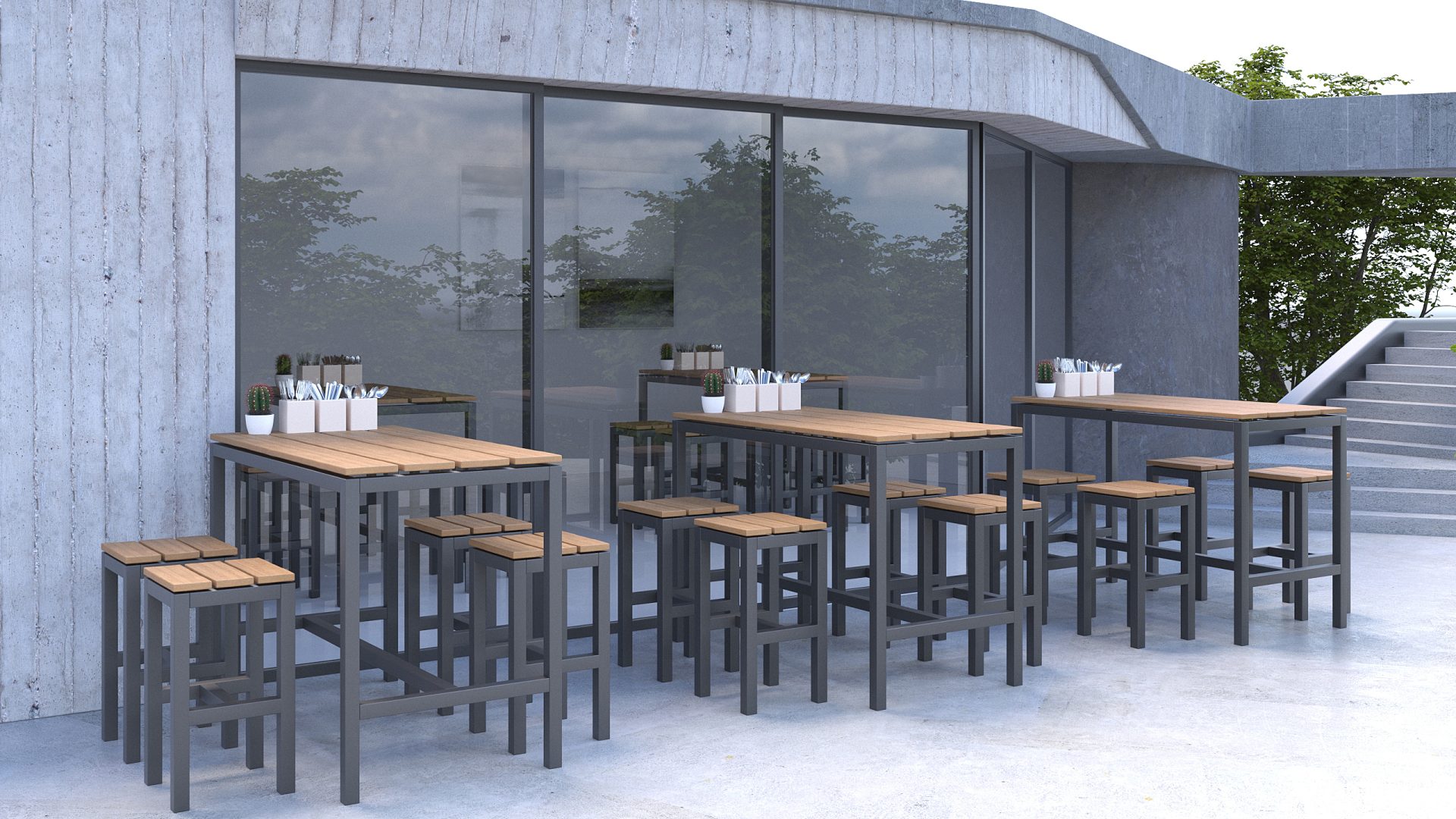 LAGUNA HIGH TABLE - Outdoor Furniture Manufacturer